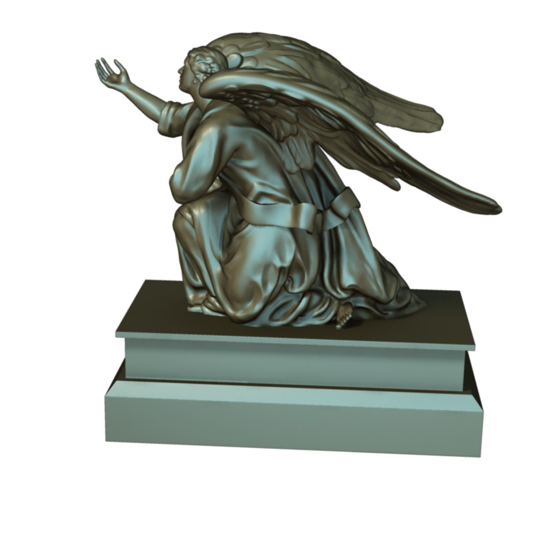 Prayer Angel 3d Model