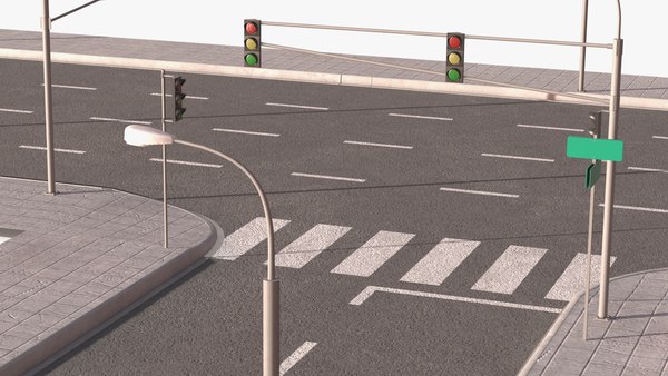 Modello 3D Collezione di elementi stradali autostradali 4 - TurboSquid ...