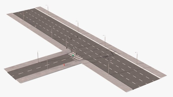 Modello 3D Collezione di elementi stradali autostradali 4 - TurboSquid ...