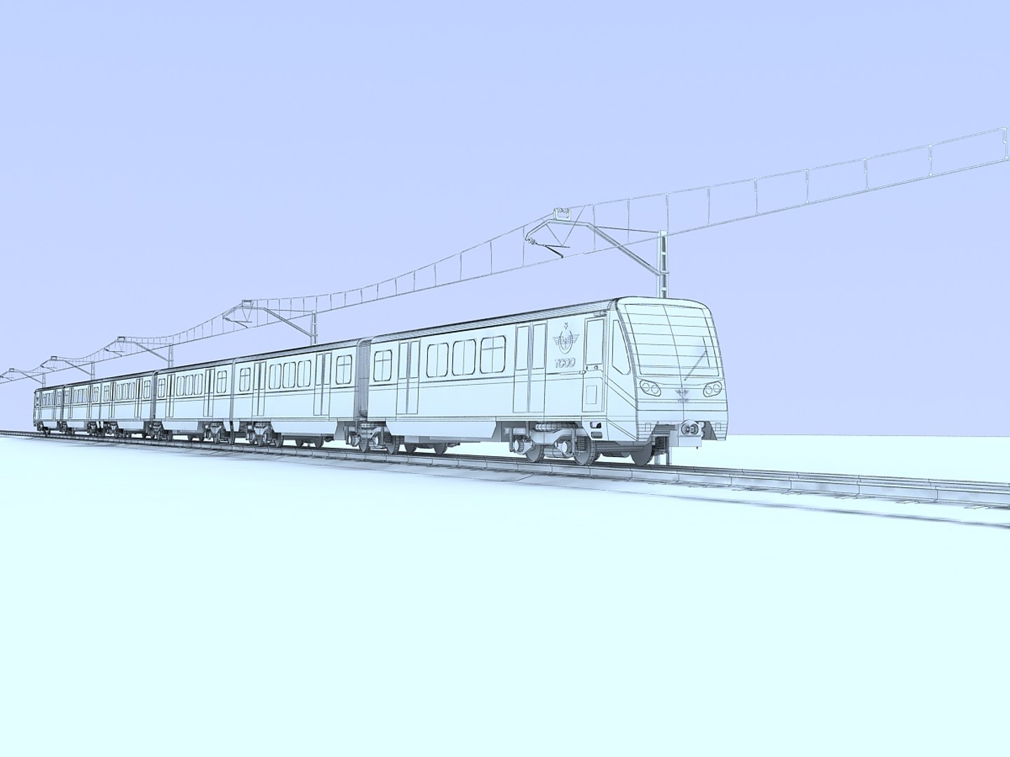 Suburban Train 3d 3ds