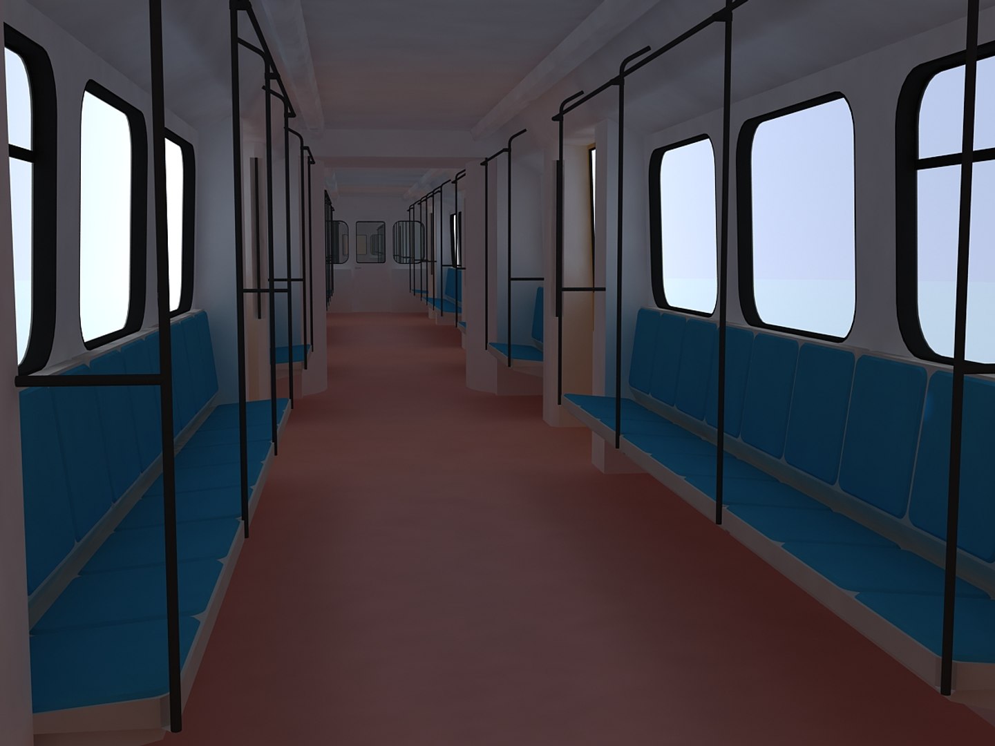 Suburban Train 3d 3ds