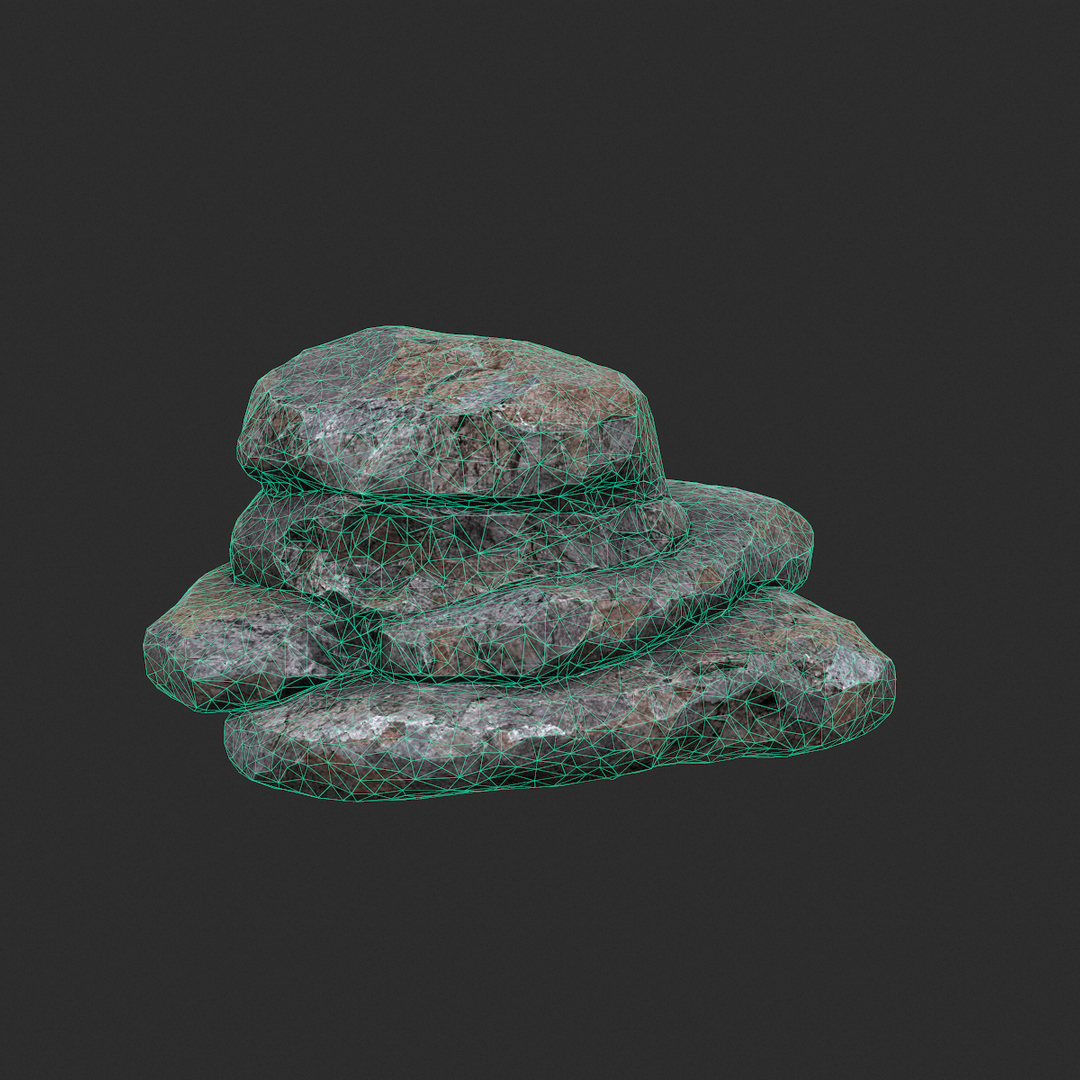 Stone 3d Model