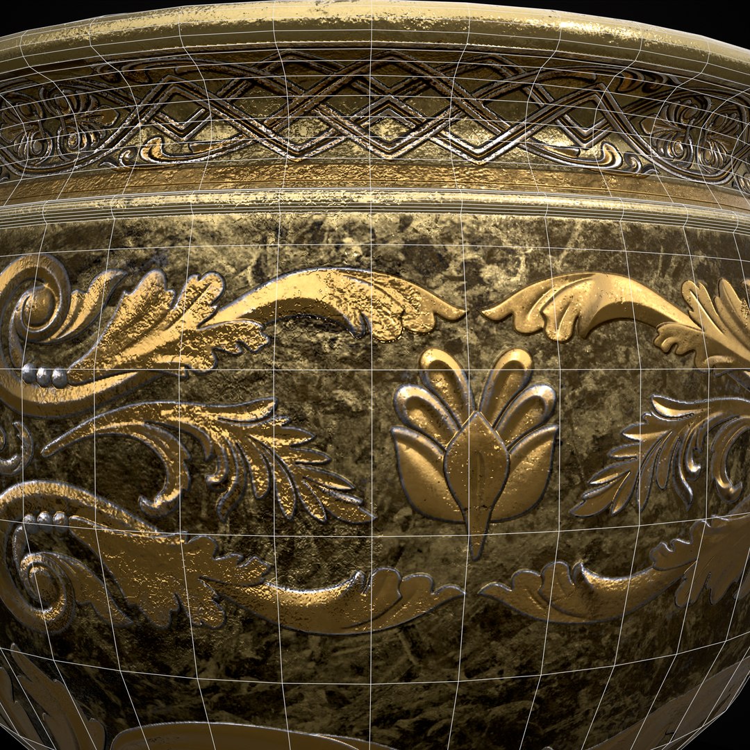 Gold Goblet 3D Model - TurboSquid 2088799