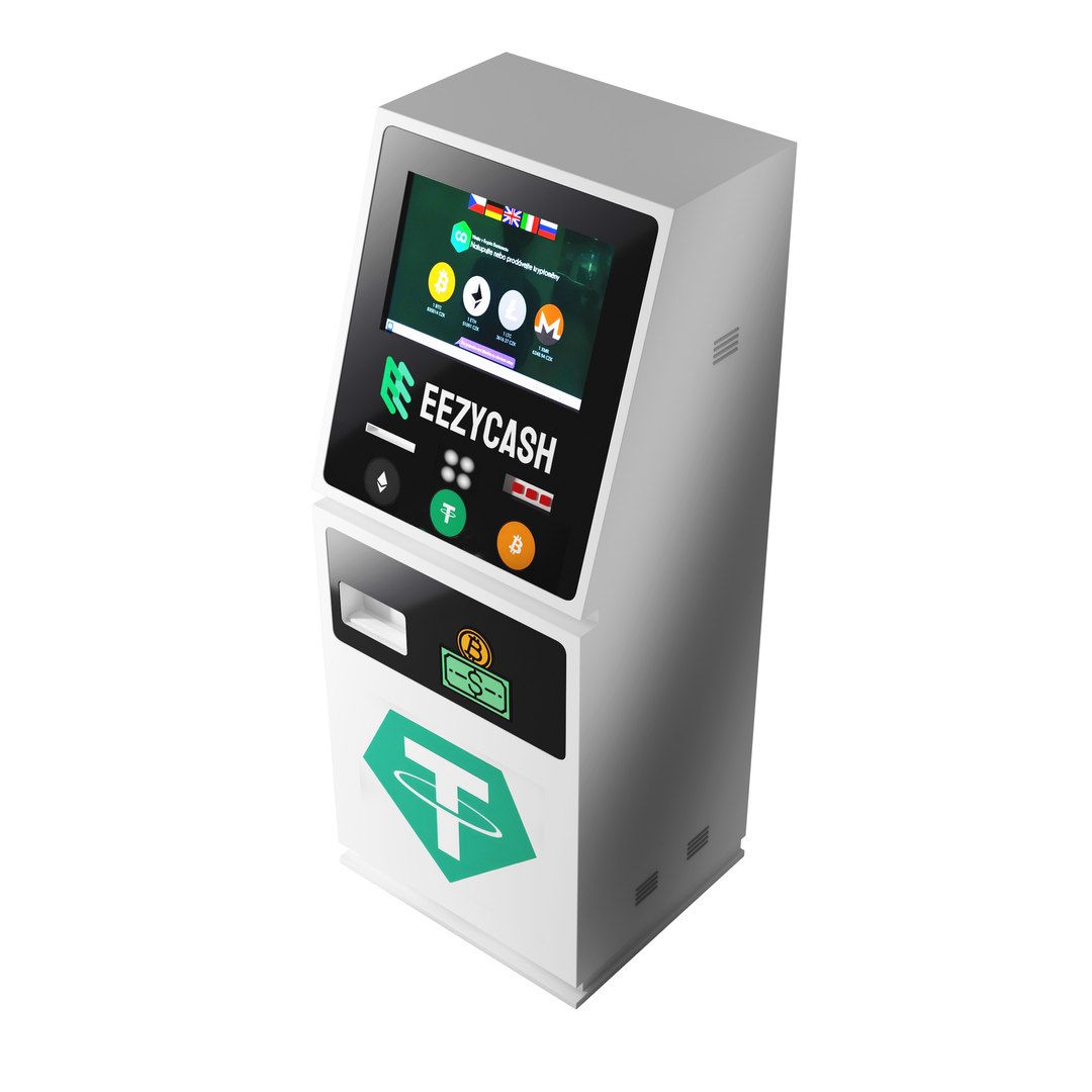 3D Bitcoin ATM Machine Model - TurboSquid 2255398