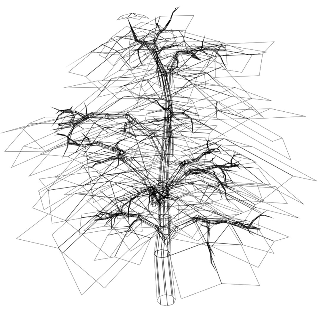 3ds Max Tree Modelled