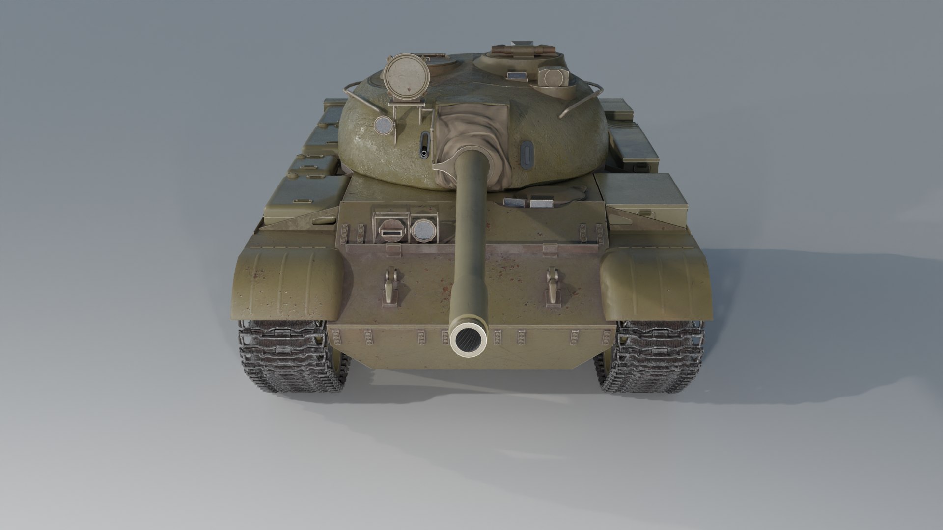 55 Soviet Main Battle Tank T-55A 3D Model - TurboSquid 2144738