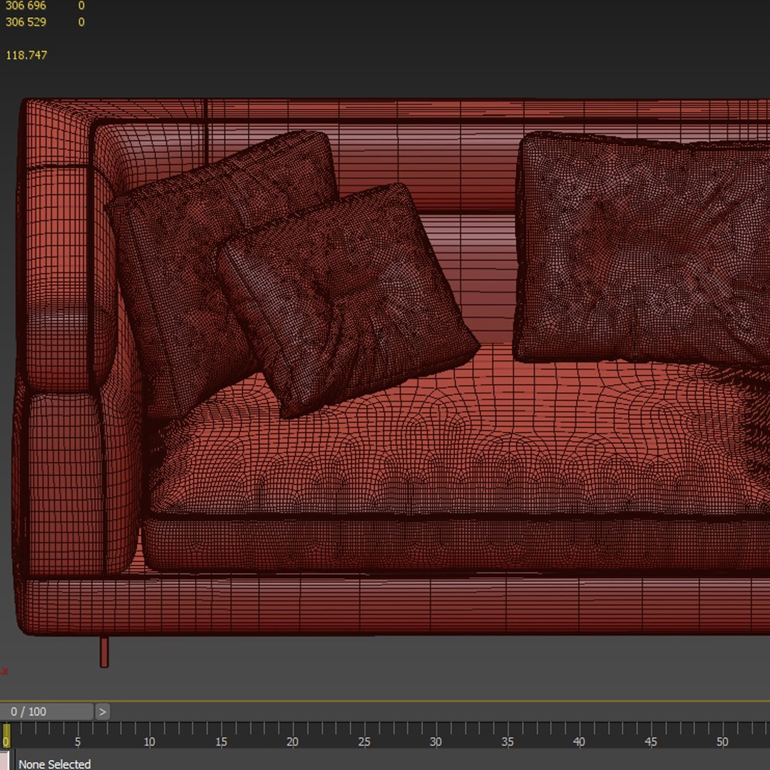 3D Minotti Sofa Set 01 - TurboSquid 1406166