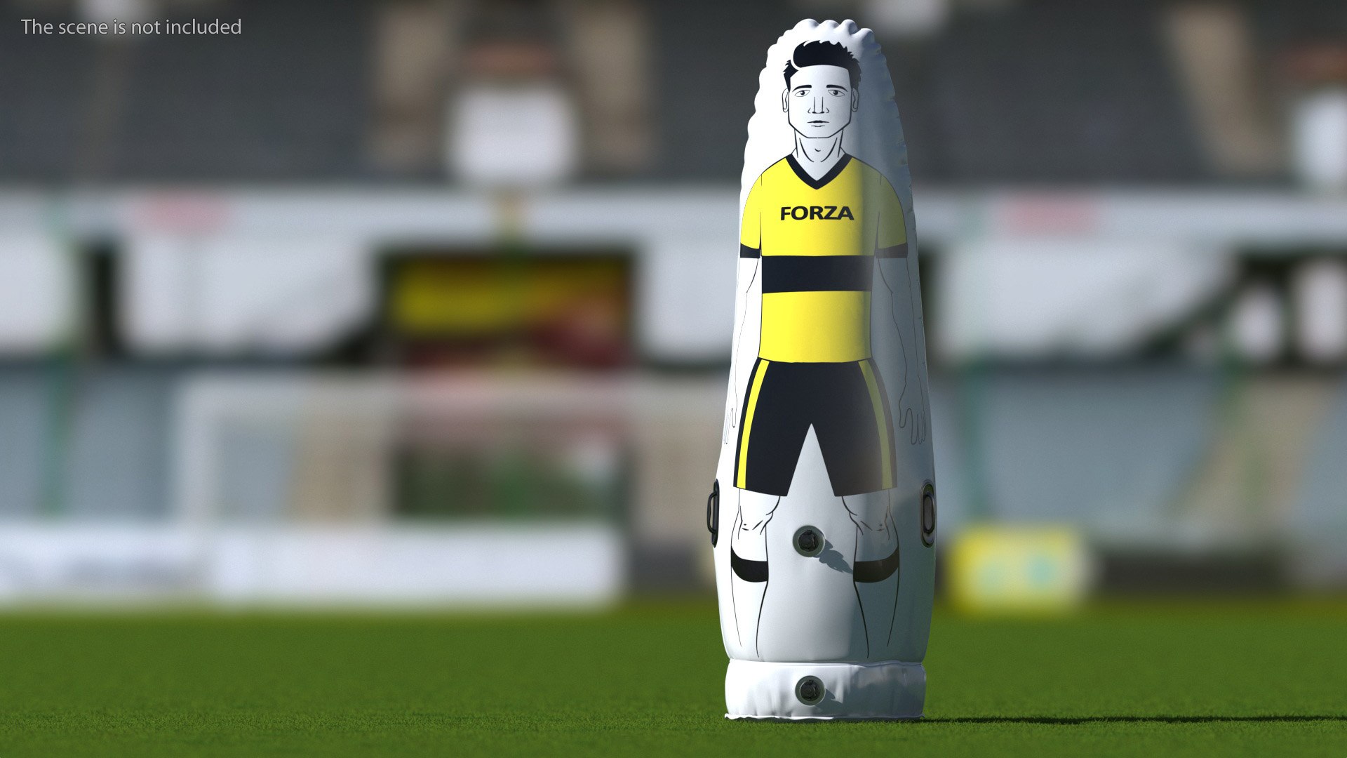 Soccer Dummy For Training Senior Yellow T-shirt 3D Model - TurboSquid ...