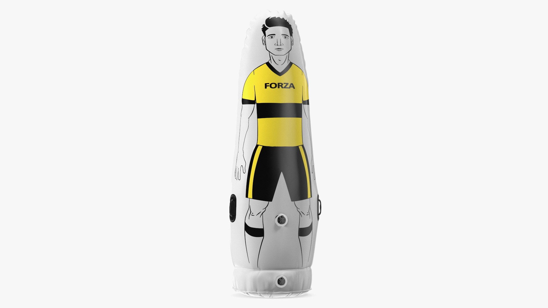 Soccer Dummy For Training Senior Yellow T-shirt 3D Model - TurboSquid ...