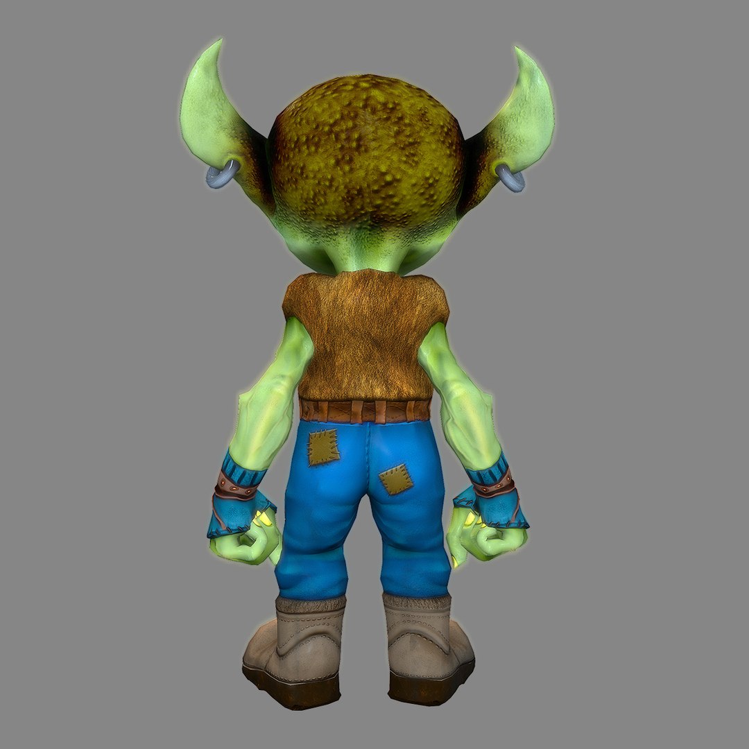 character goblin 3d model