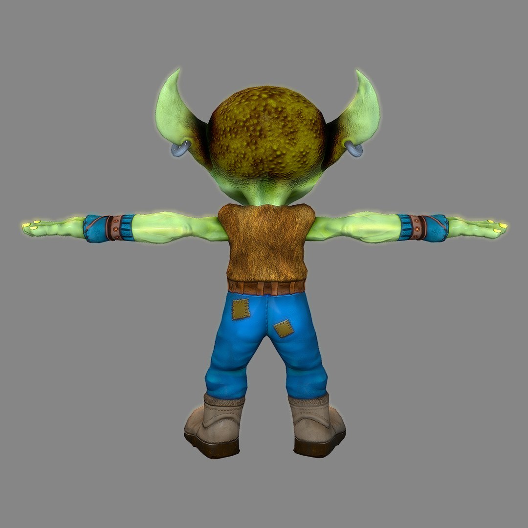 character goblin 3d model
