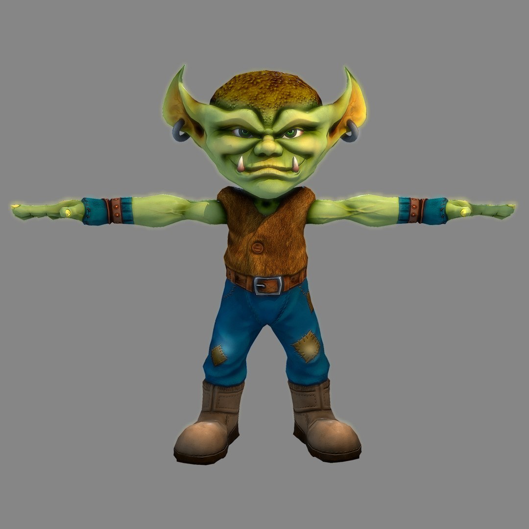 character goblin 3d model