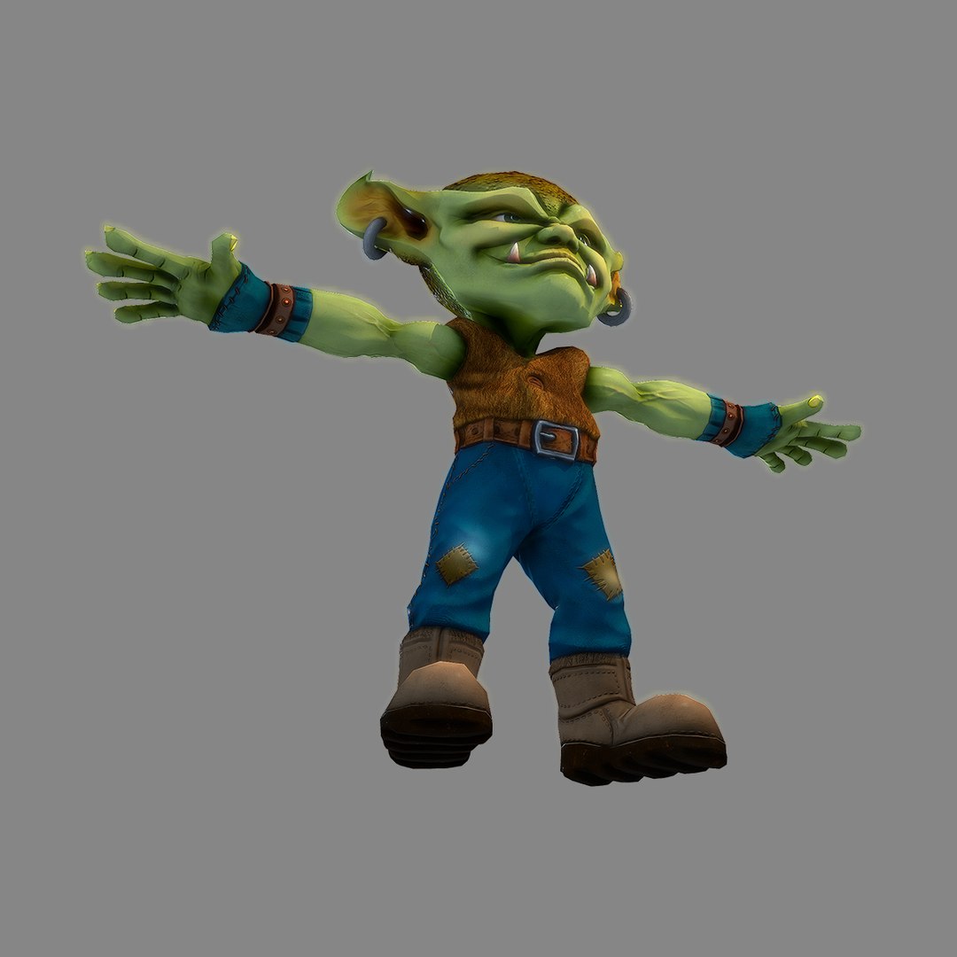 character goblin 3d model