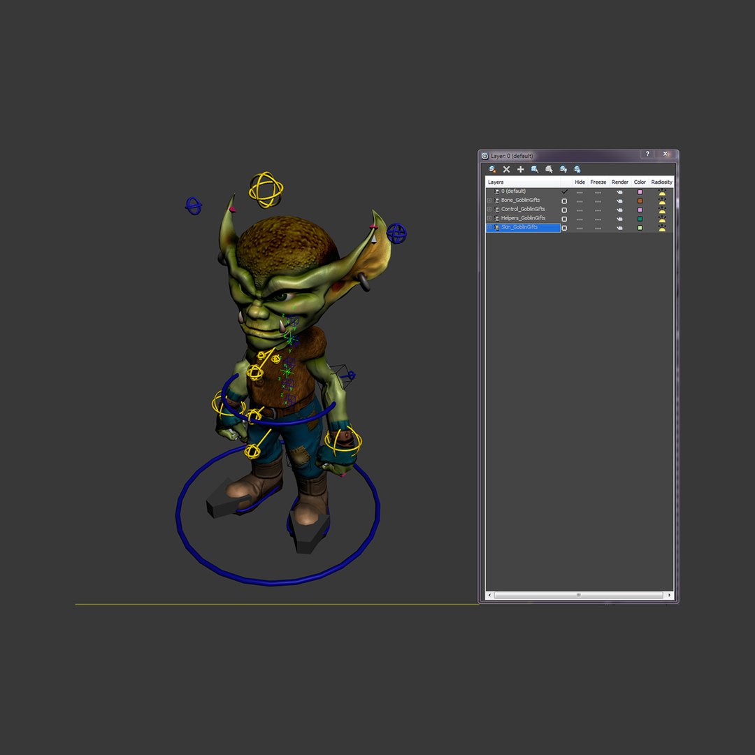 character goblin 3d model