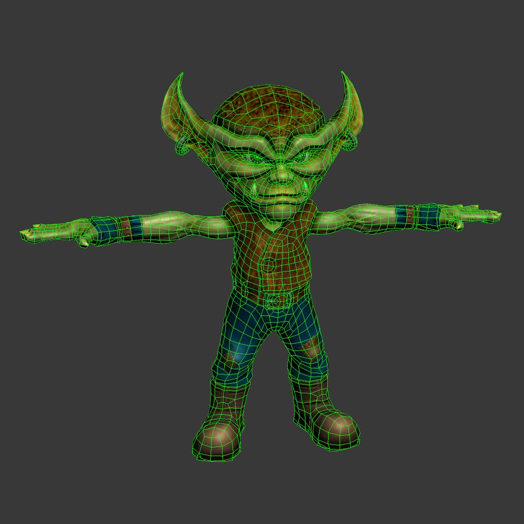 character goblin 3d model