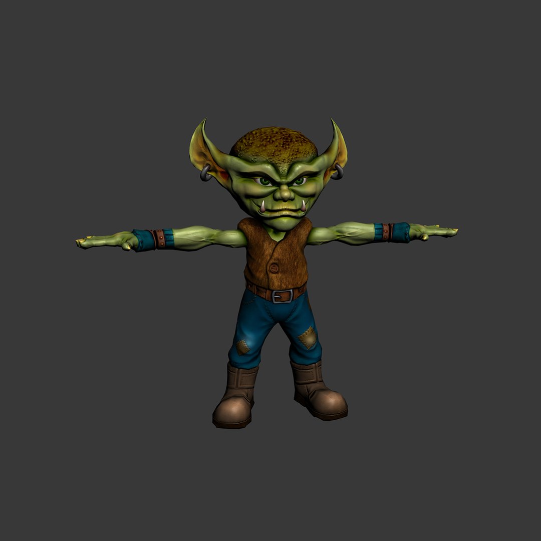 character goblin 3d model