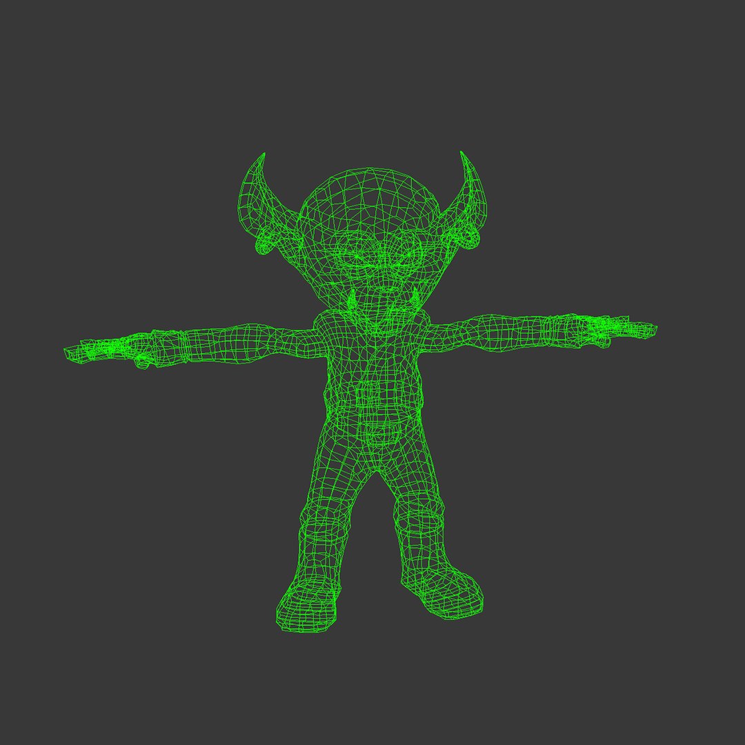 character goblin 3d model