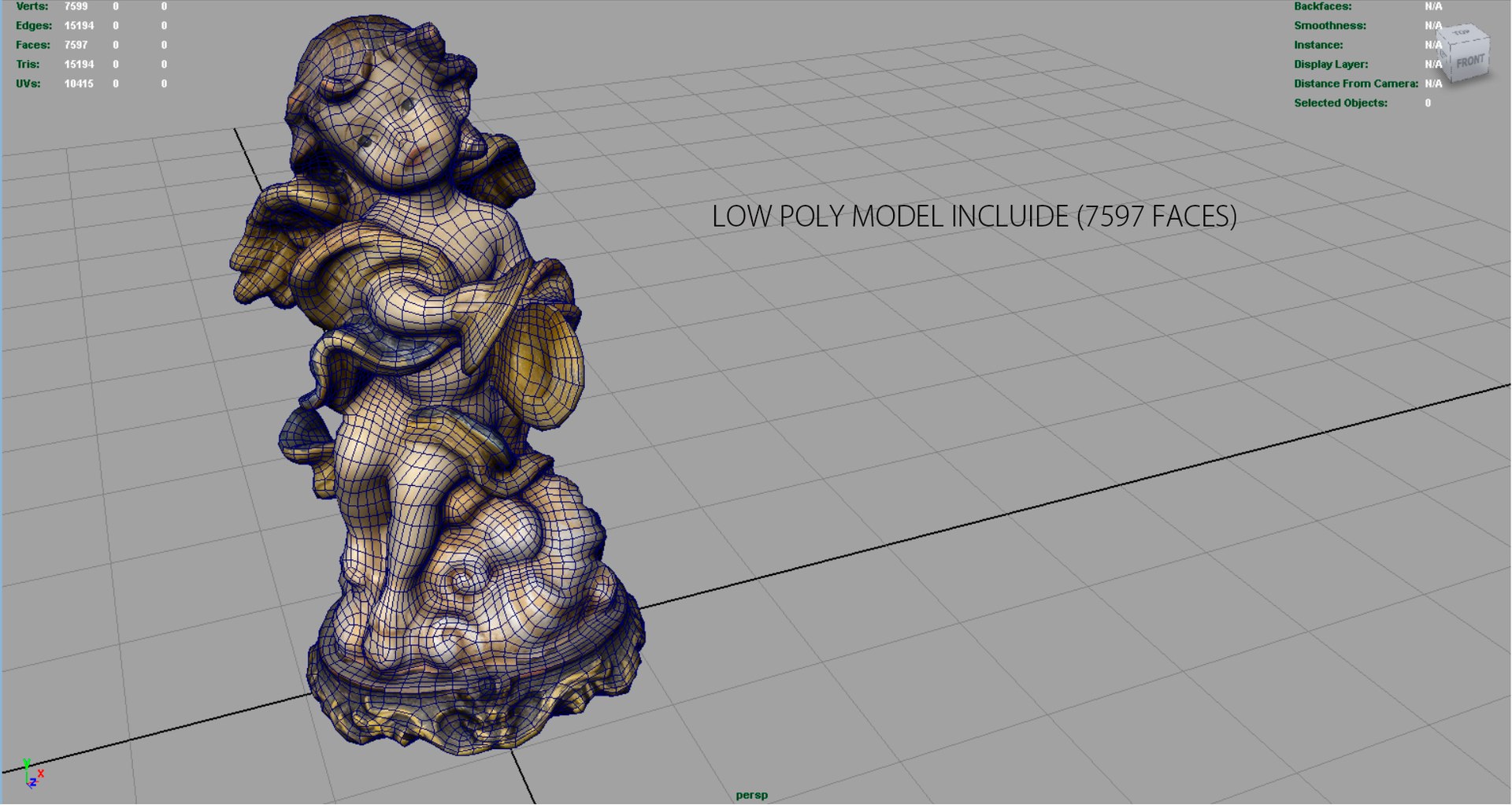 Angel 11 3D Model - TurboSquid 1455016