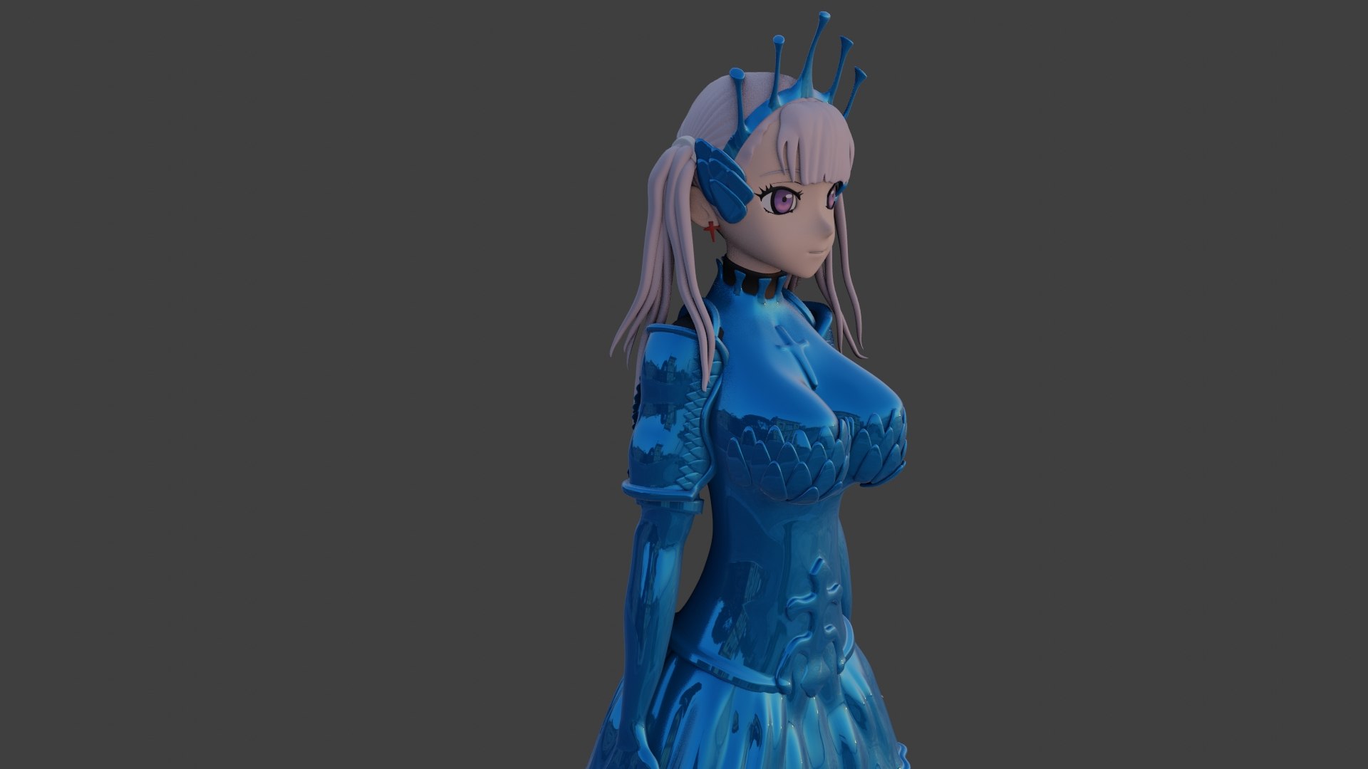 Free 3D Model Noelle Silva Black Clover Mesh 3D - TurboSquid 2011276