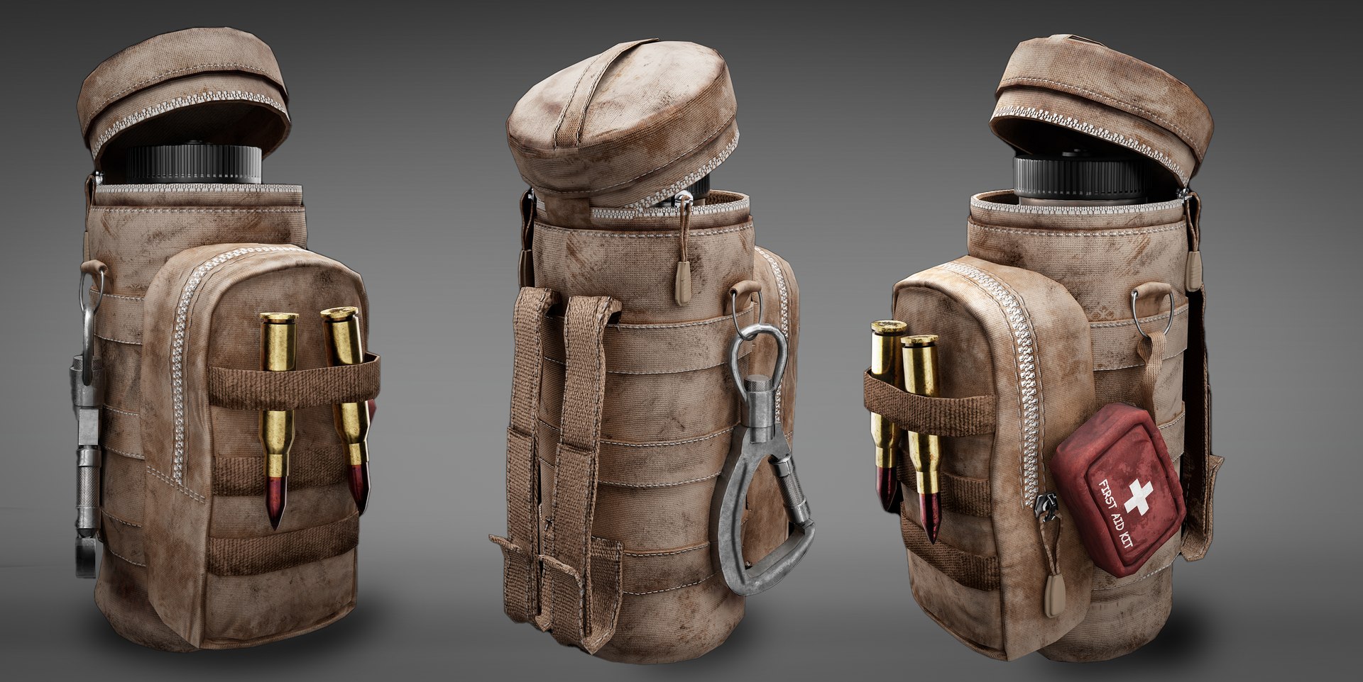 3D Tactical Military Gear - TurboSquid 2153497