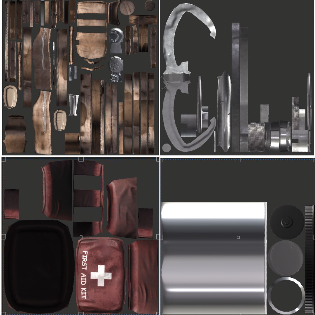 3D Tactical Military Gear - TurboSquid 2153497