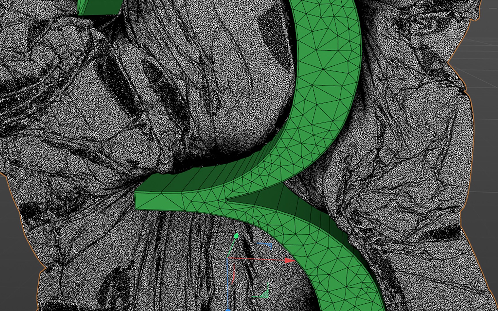 Number 3 Fabric Draped 3D Model - TurboSquid 1711920