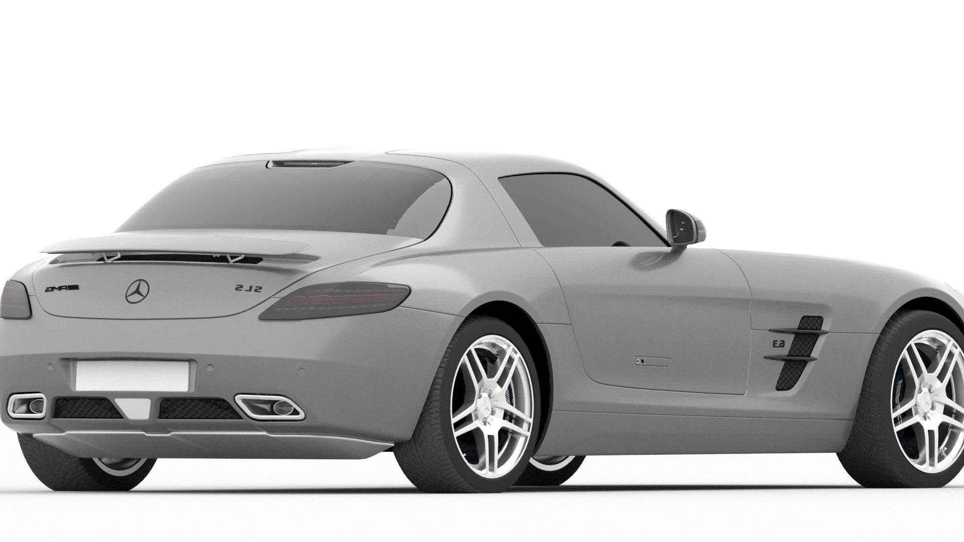 Mercedes Sls Amg 3D Model - TurboSquid 1224043