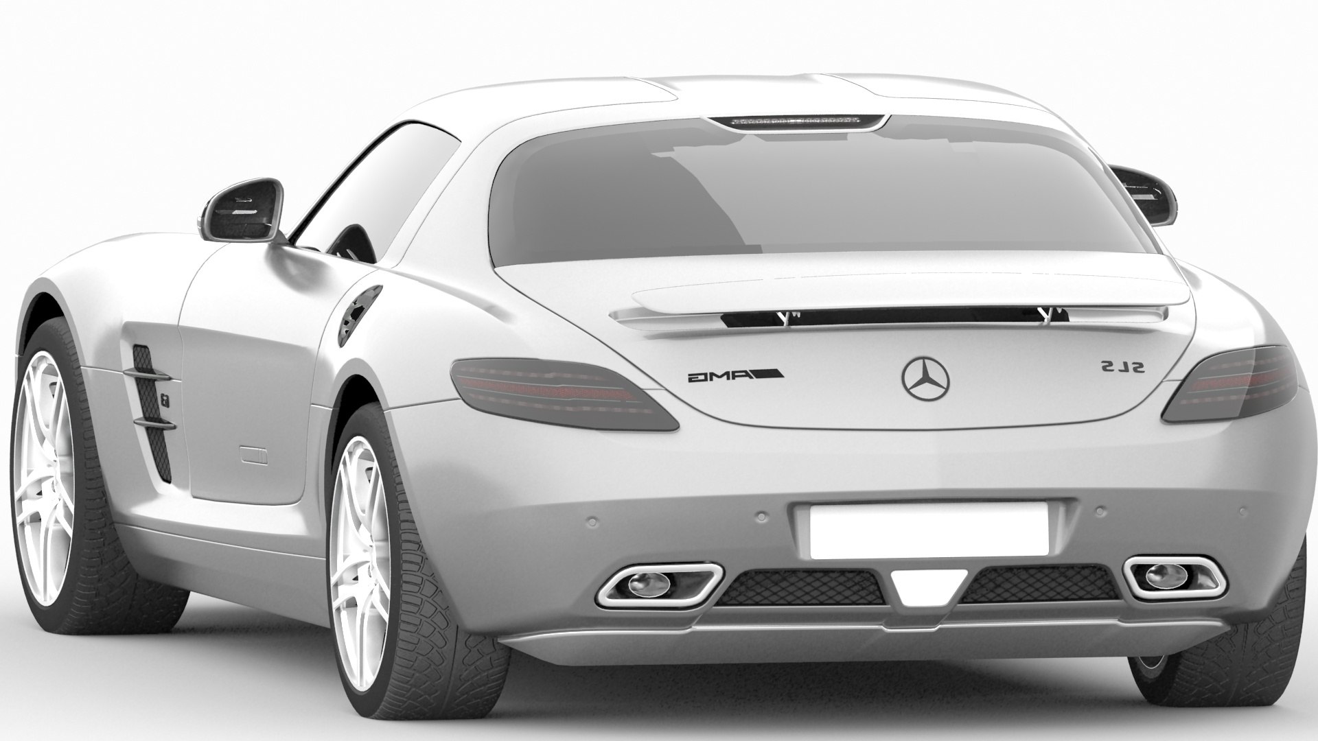 Mercedes Sls Amg 3D Model - TurboSquid 1224043