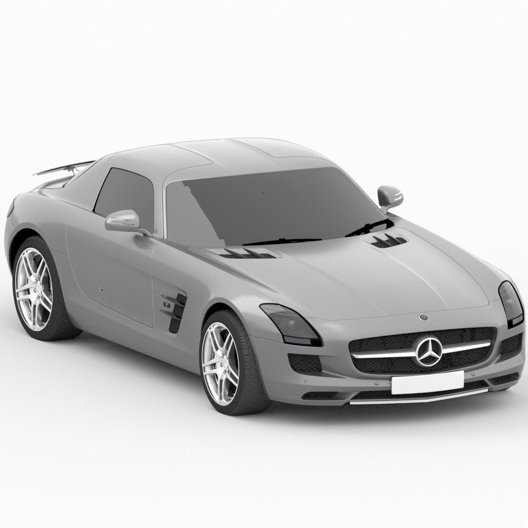 Mercedes Sls Amg 3D Model - TurboSquid 1224043