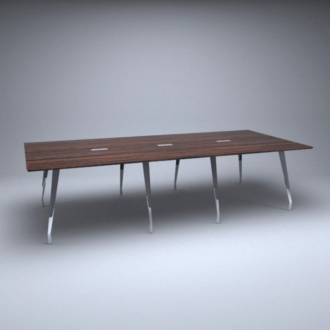 Meeting Conference Table 3D Model - TurboSquid 1377421