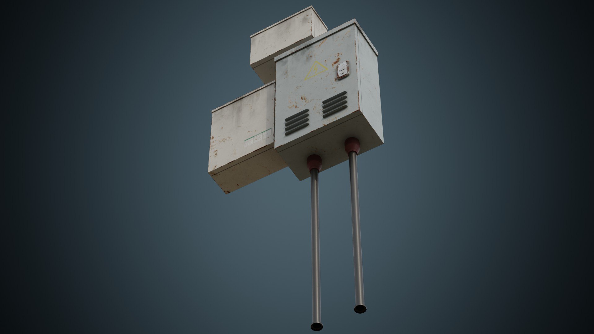 Utility Box 3B 3D - TurboSquid 1716680