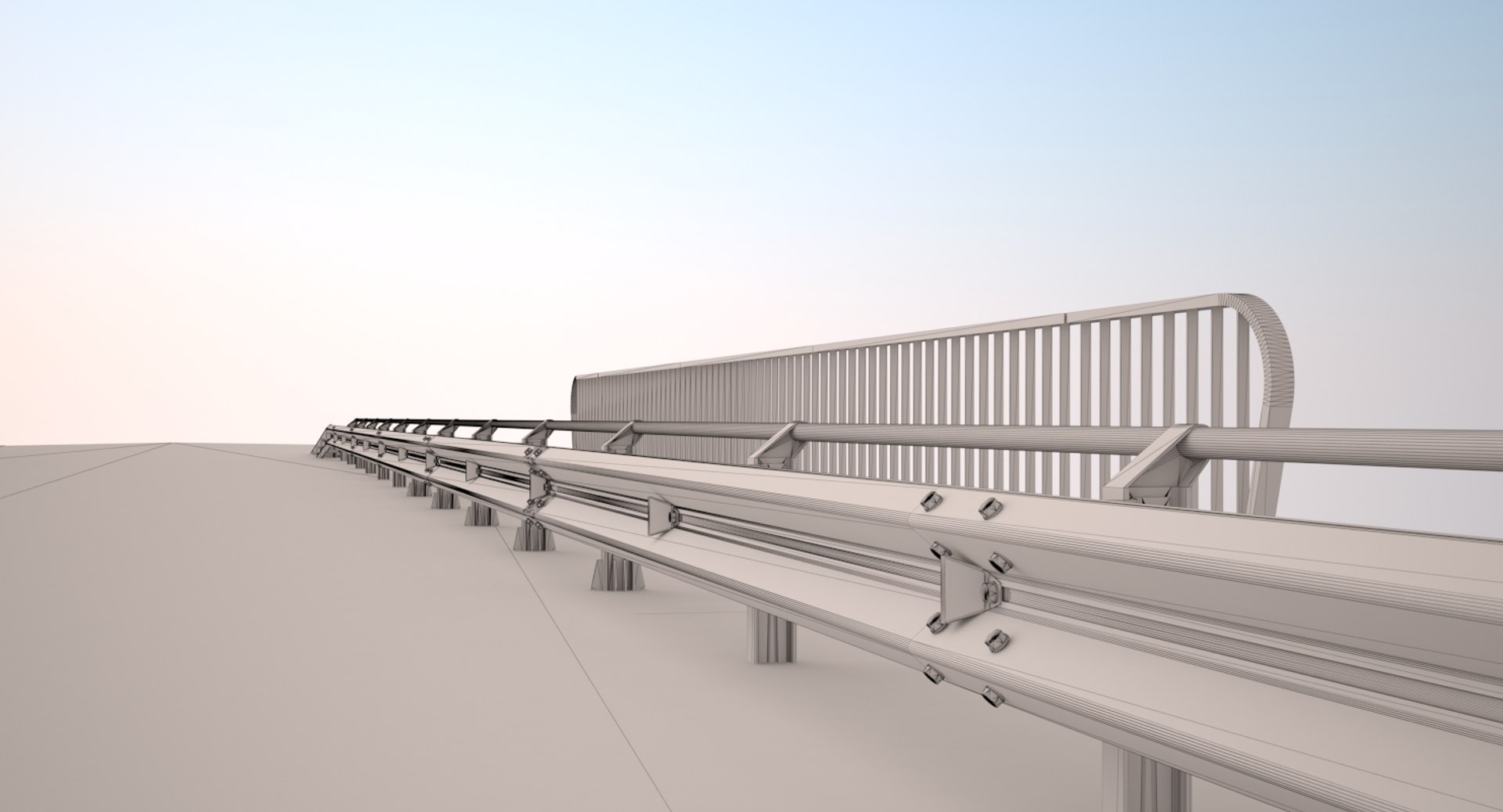 Bridge River 3d Model