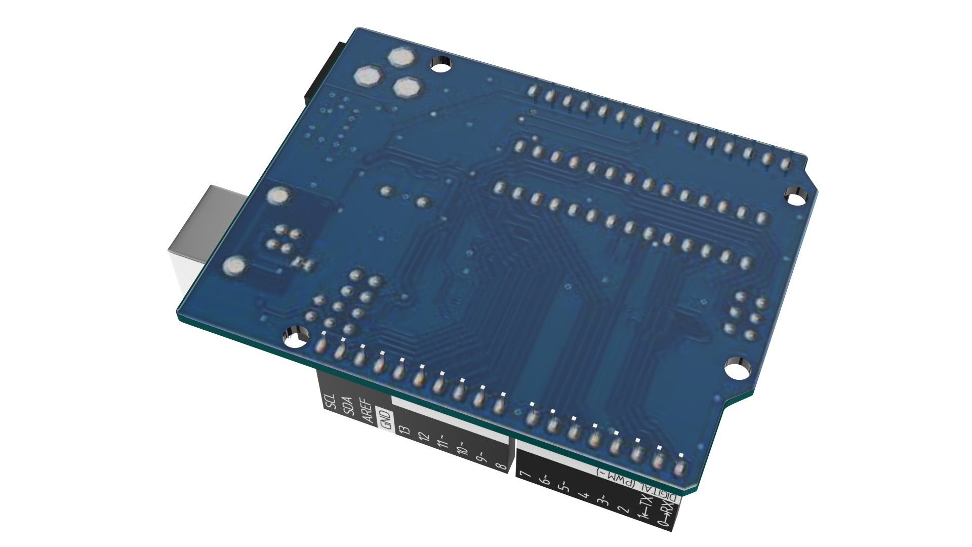 Arduino uno 3D model - TurboSquid 1746473