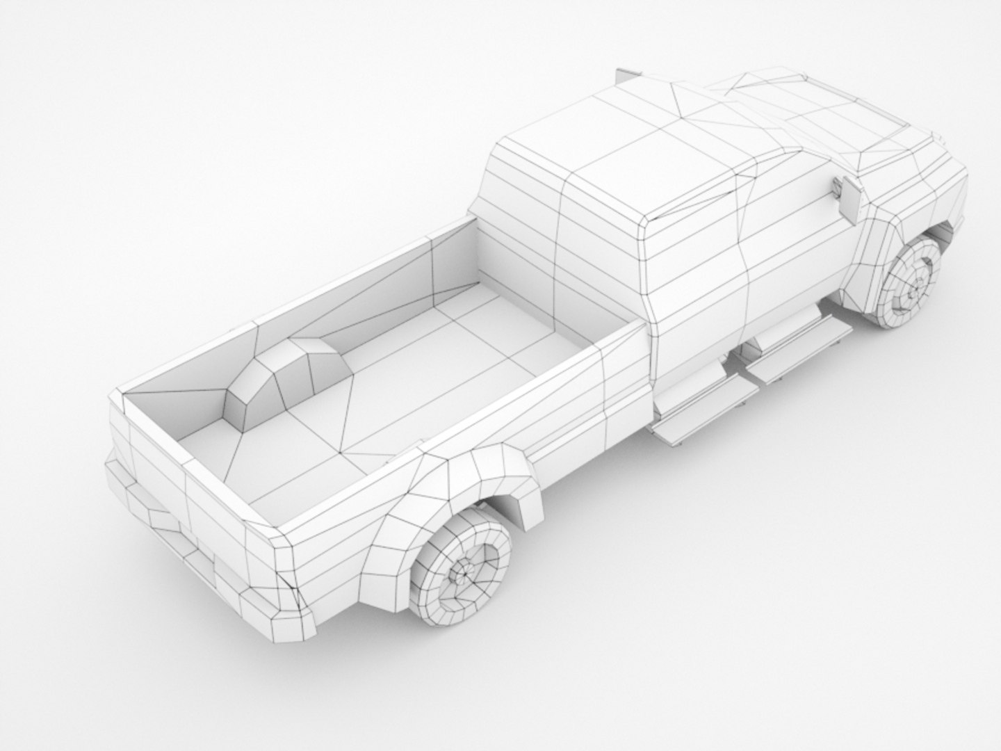 3D Generic Pickup V3 - TurboSquid 1291893