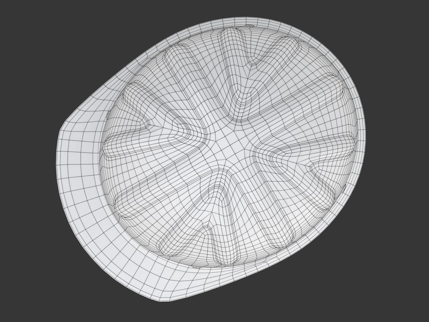 Aluminum Bucket Cap 3D Model - TurboSquid 1691735