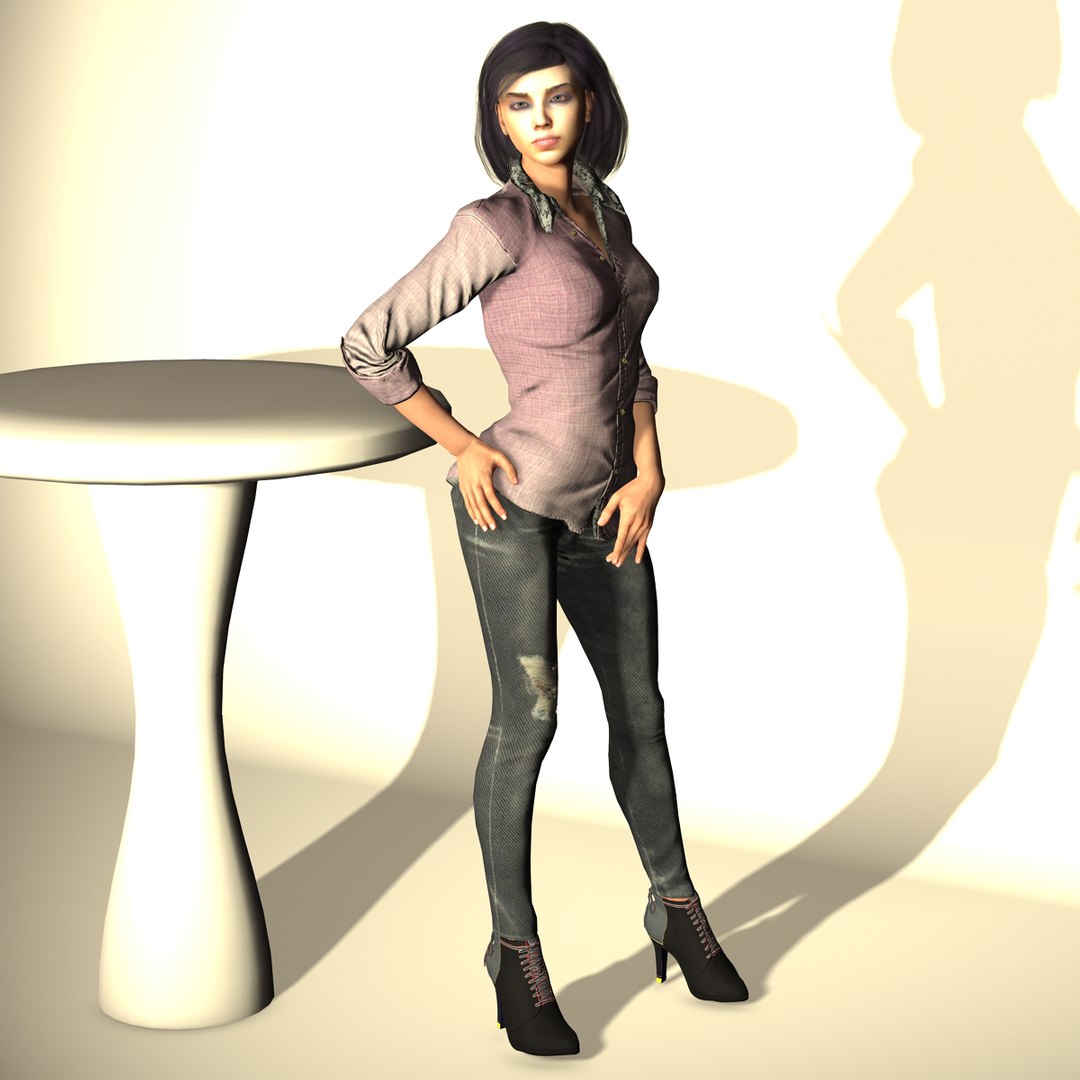 Realistic Jessica Cw 3D - TurboSquid 1513063