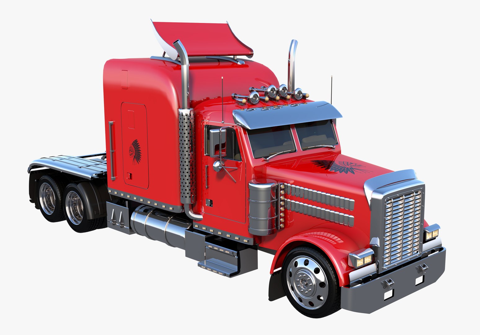 3D transport truck - TurboSquid 1393494