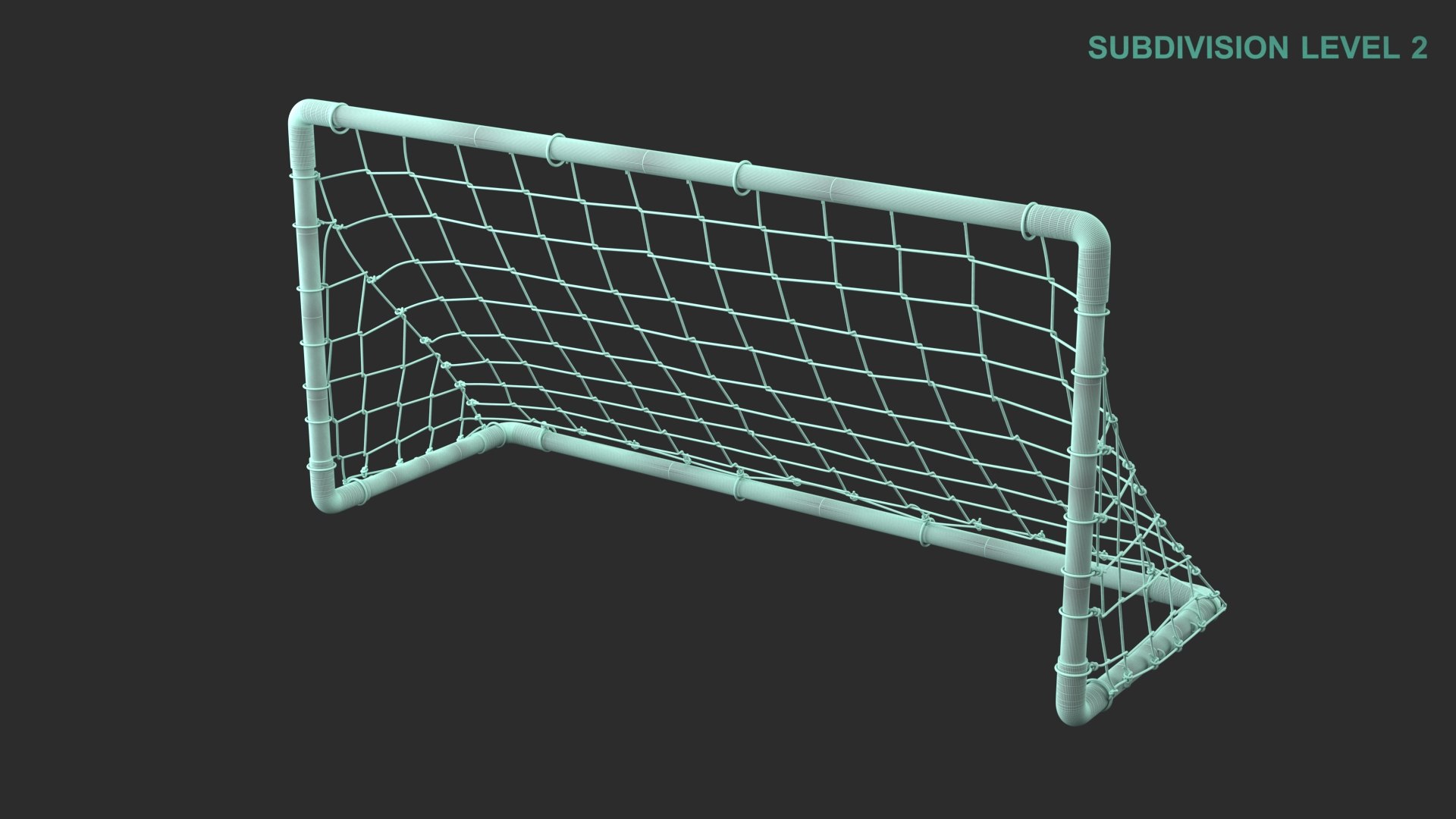 3D Model Soccer Goal - TurboSquid 2046397