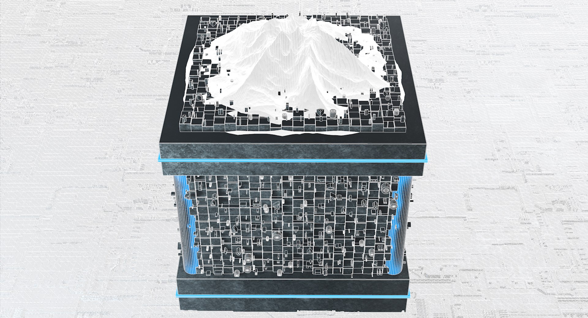 3D Concepts Strange Cube City - TurboSquid 1391556