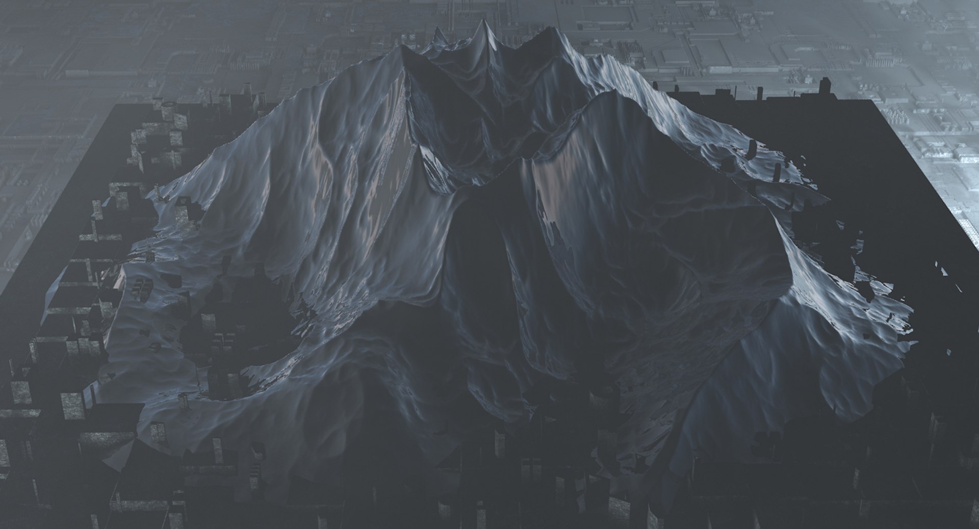 3D Concepts Strange Cube City - TurboSquid 1391556