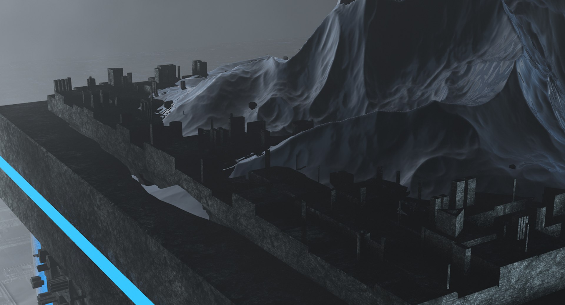 3D Concepts Strange Cube City - TurboSquid 1391556