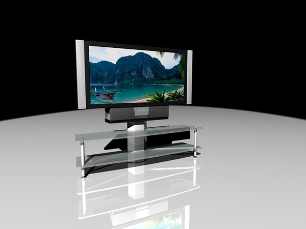 3d model tv