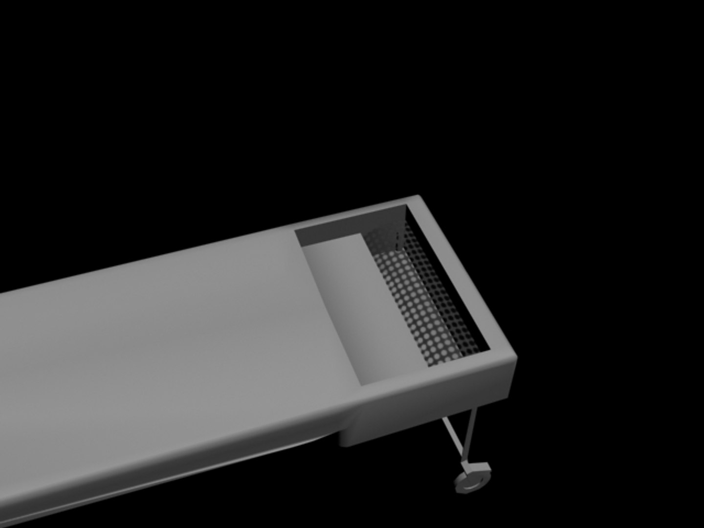 Free Autopsy Table 3d Model
