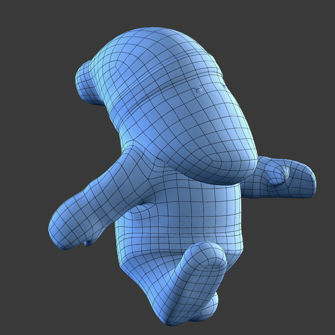 Little Cartoon Santa 3D - TurboSquid 1355188