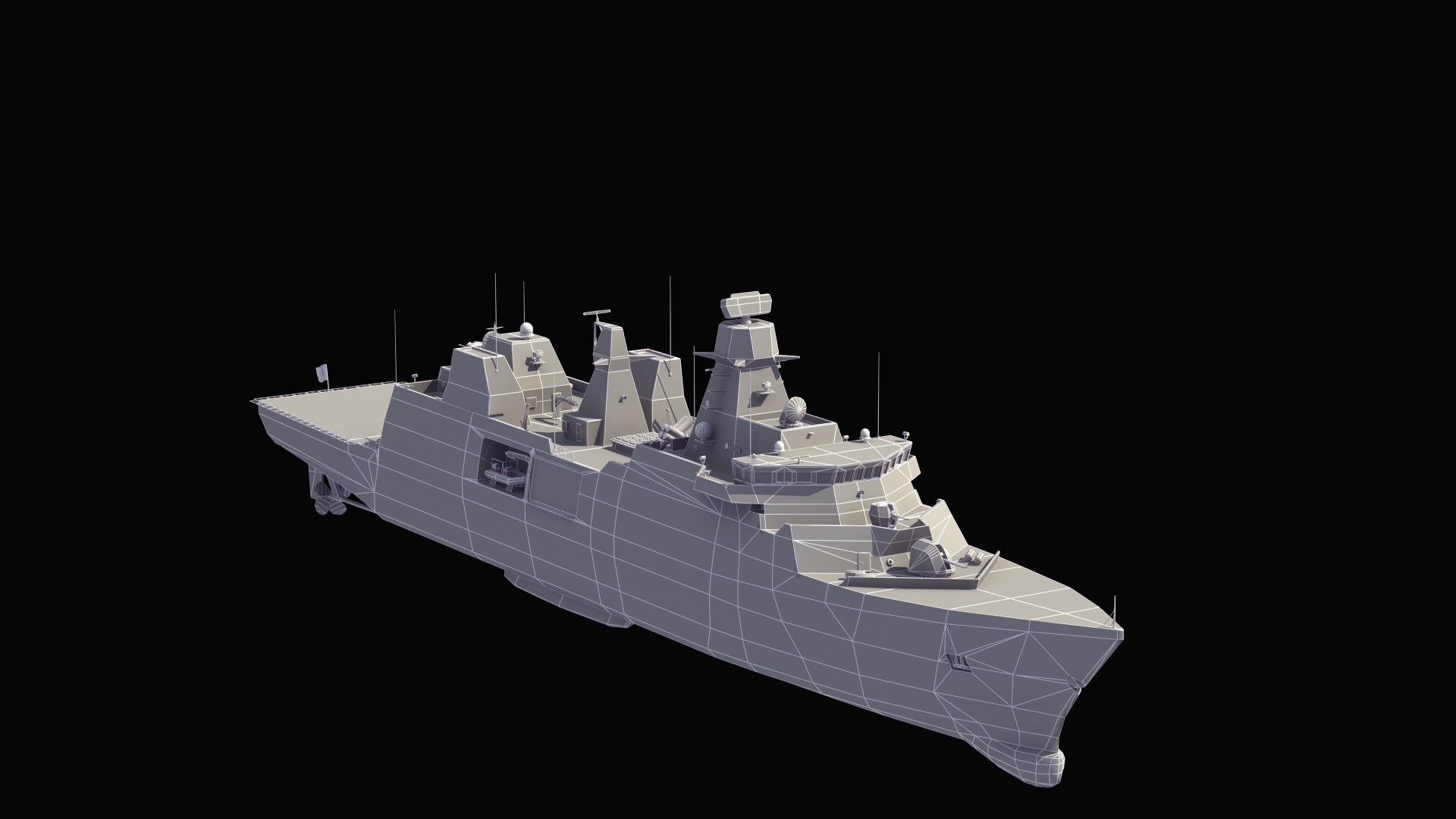 3D model type 31 frigate - TurboSquid 1635095