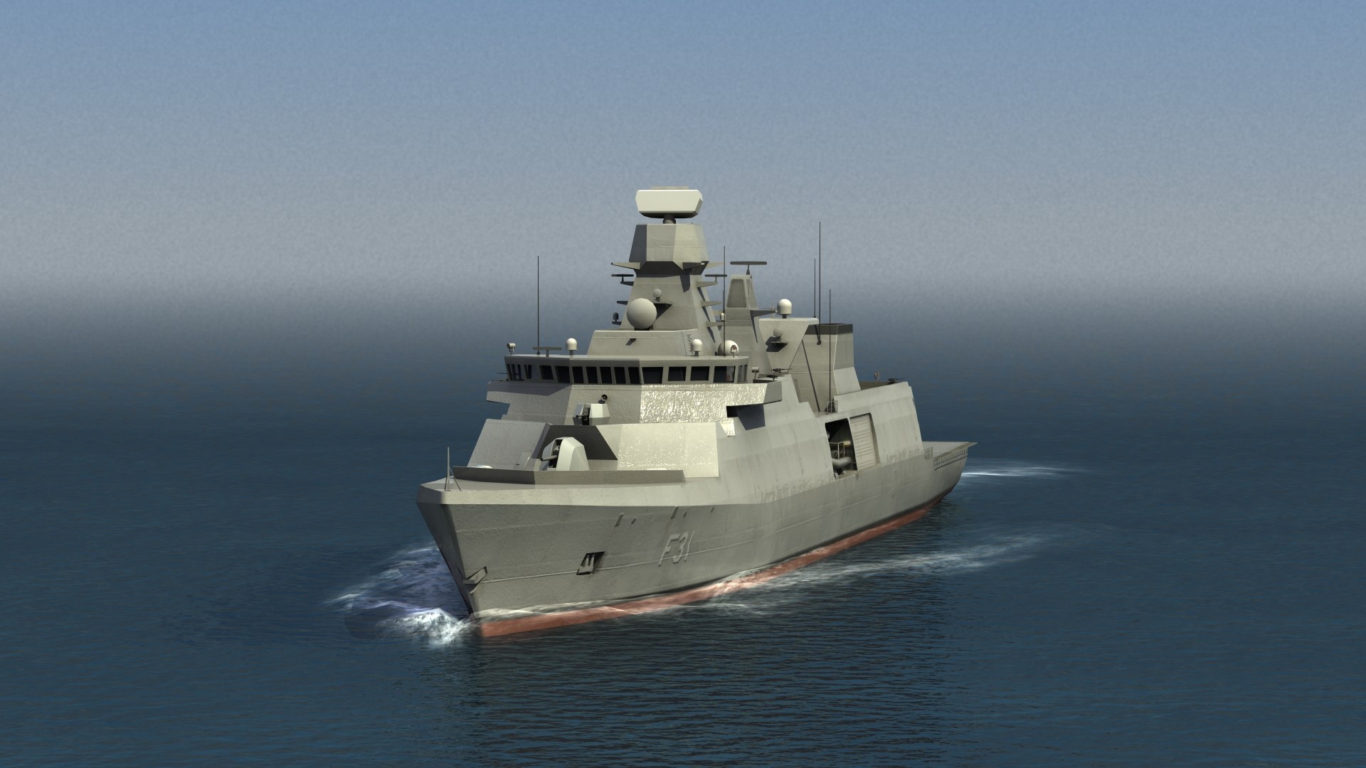 3D model type 31 frigate - TurboSquid 1635095