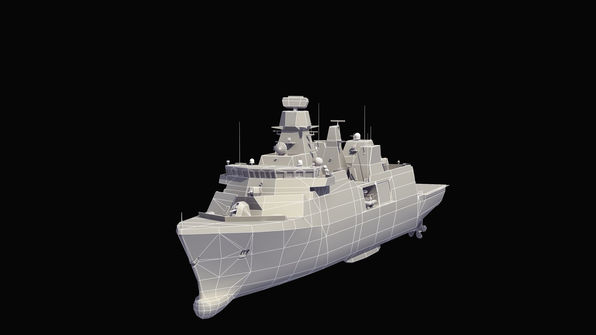 3D model type 31 frigate - TurboSquid 1635095