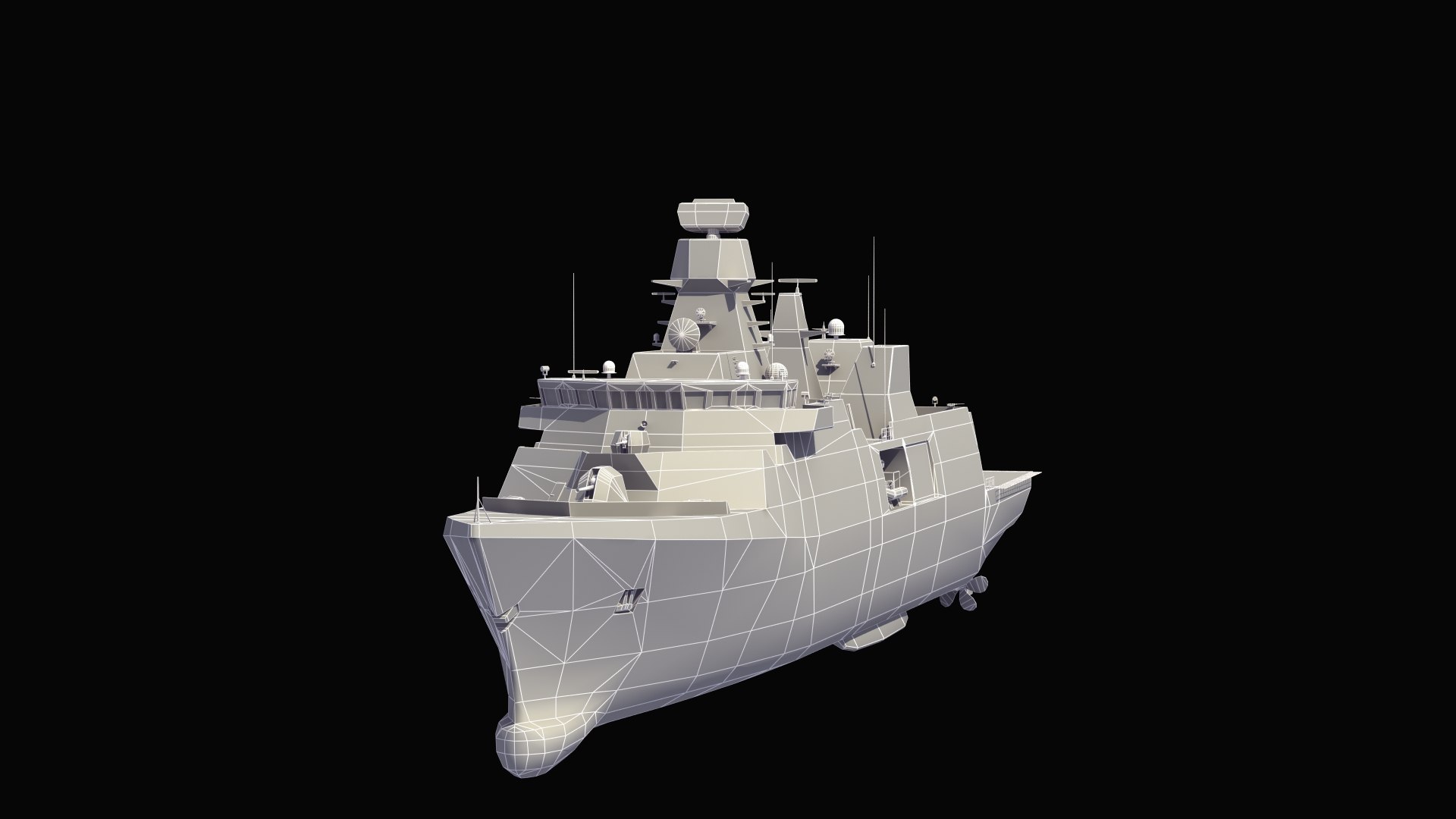3D model type 31 frigate - TurboSquid 1635095