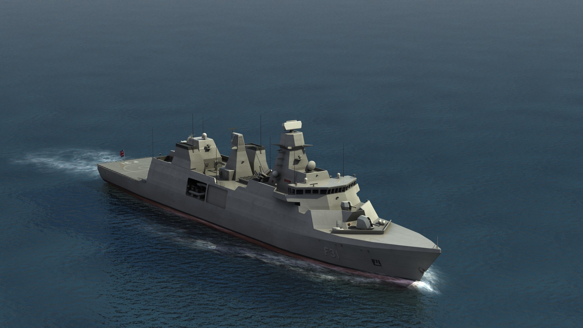 3D model type 31 frigate - TurboSquid 1635095