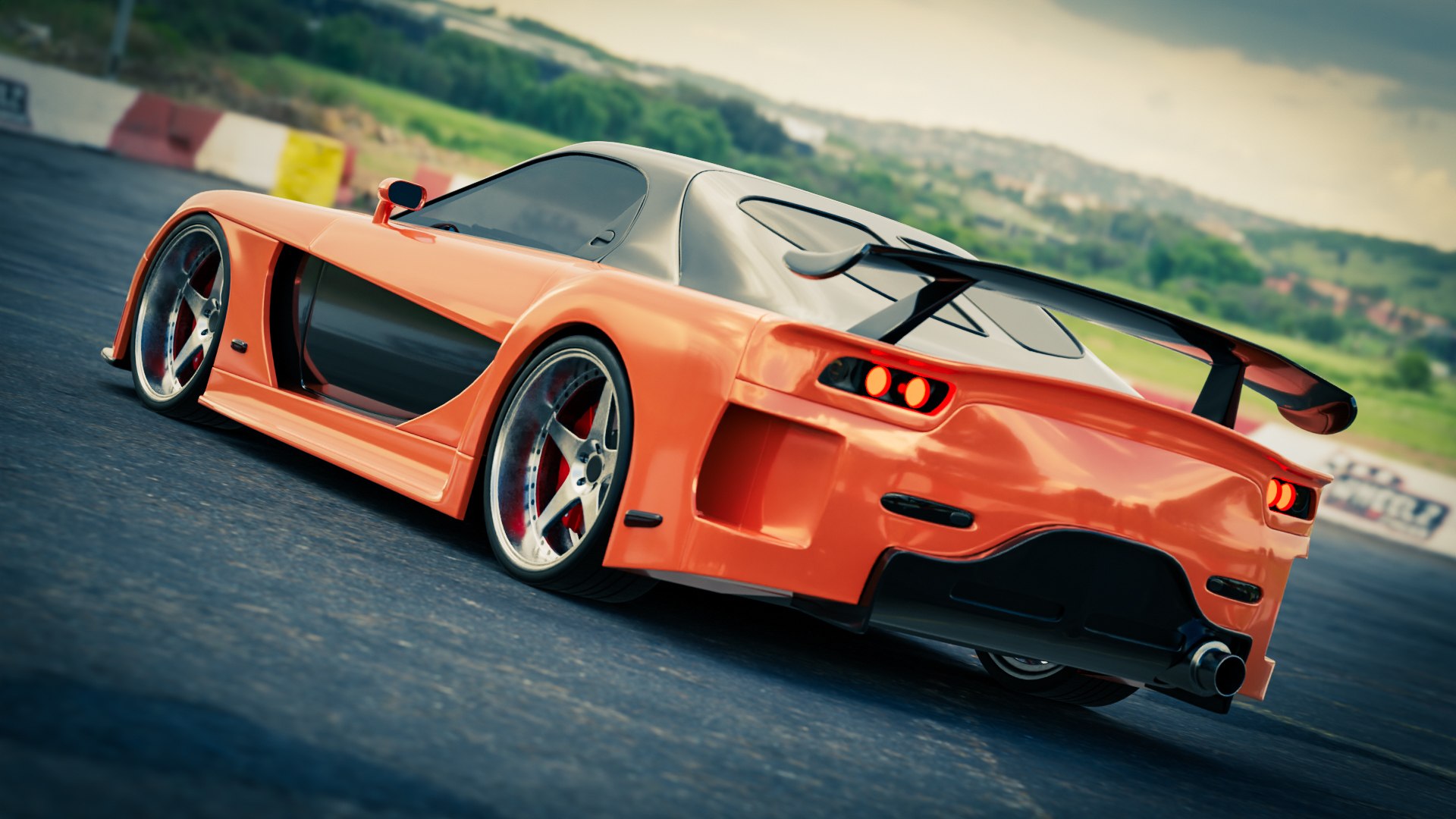 Mazda RX-7 Veilside Fortune Model - TurboSquid 2045170